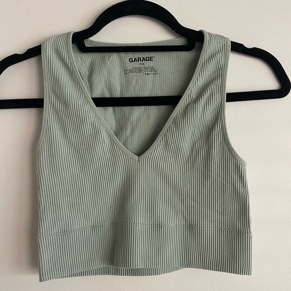 Garage | Tops | Garage Stella Seamless Plunge Tank Top | Poshmark